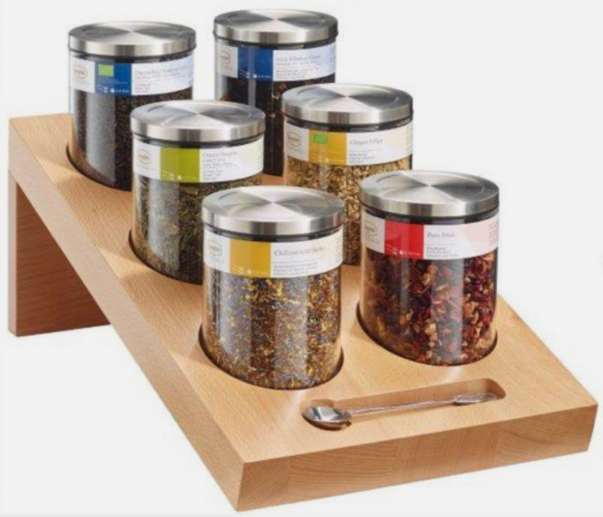 Glass Jar Display (without jars) – Ronnefeldt